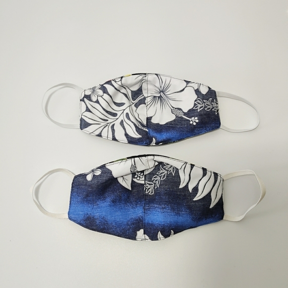 Other | 2 Pcs Handmade Hawaii Aloha Face Mask | Poshmark